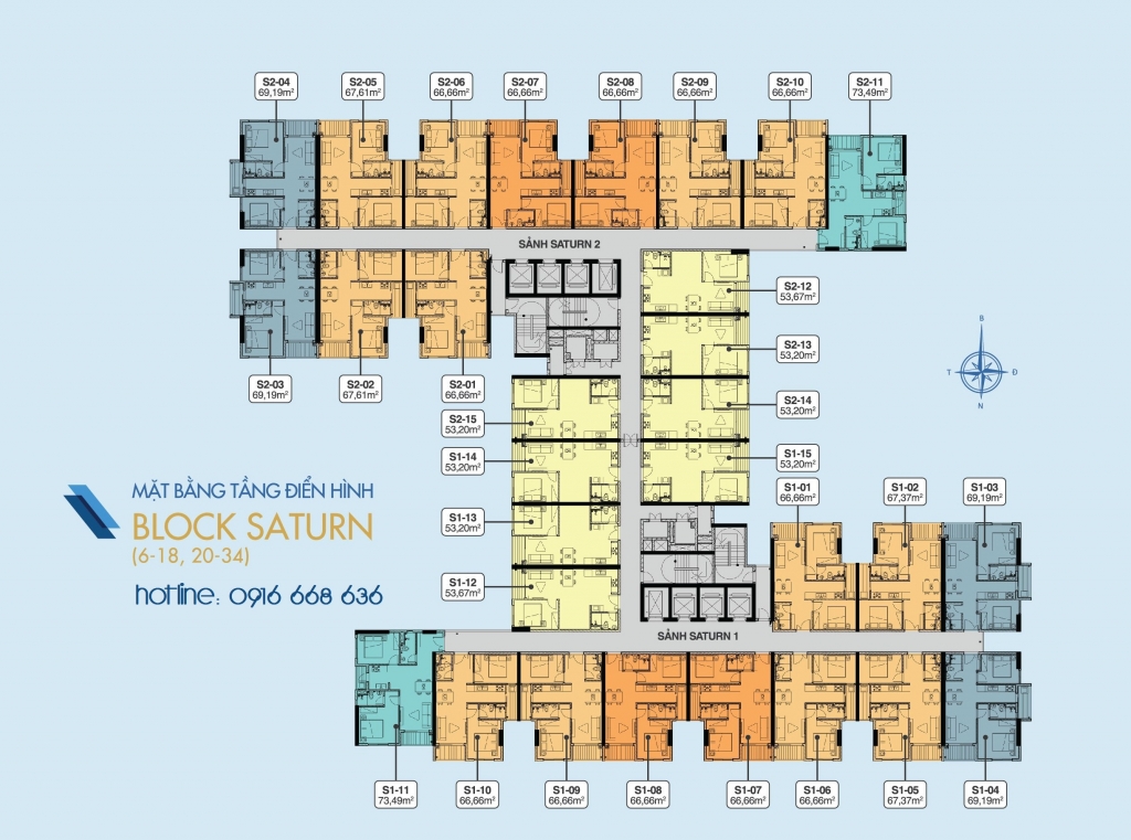 Hưng Thịnh mở bán block Saturn dự án Q7 Riverside | Dương Realtor - IQI ...