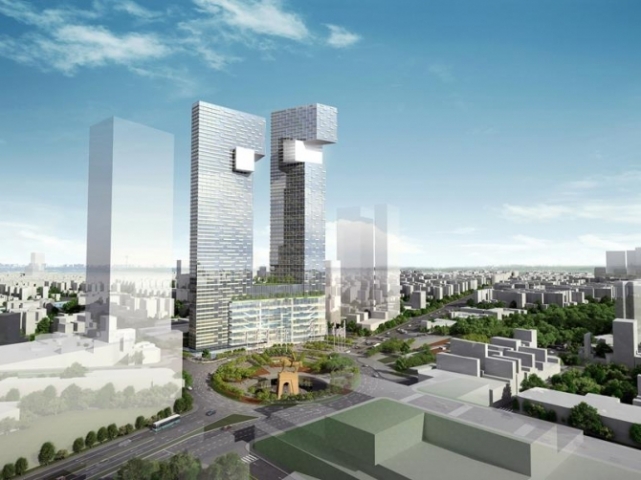 Toàn Cảnh Cao Ốc Siêu Sang One Central HCM