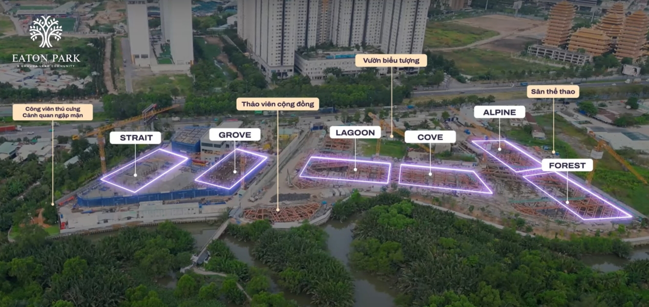 Cập Nhật Tiến Độ Eaton Park Tháng 12.2024 | Dương Realtor